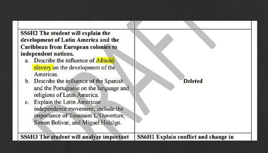 New social studies curriculum would cut out slavery, Holocaust ...