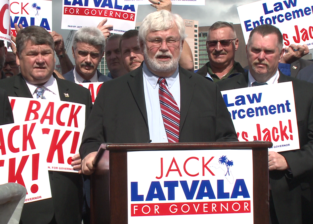 Florida State FOP backs Jack Latvala for governor | firstcoastnews.com