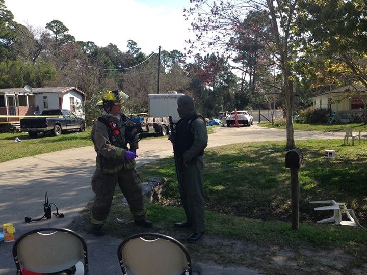 Mobile meth lab towed away following bust | firstcoastnews.com