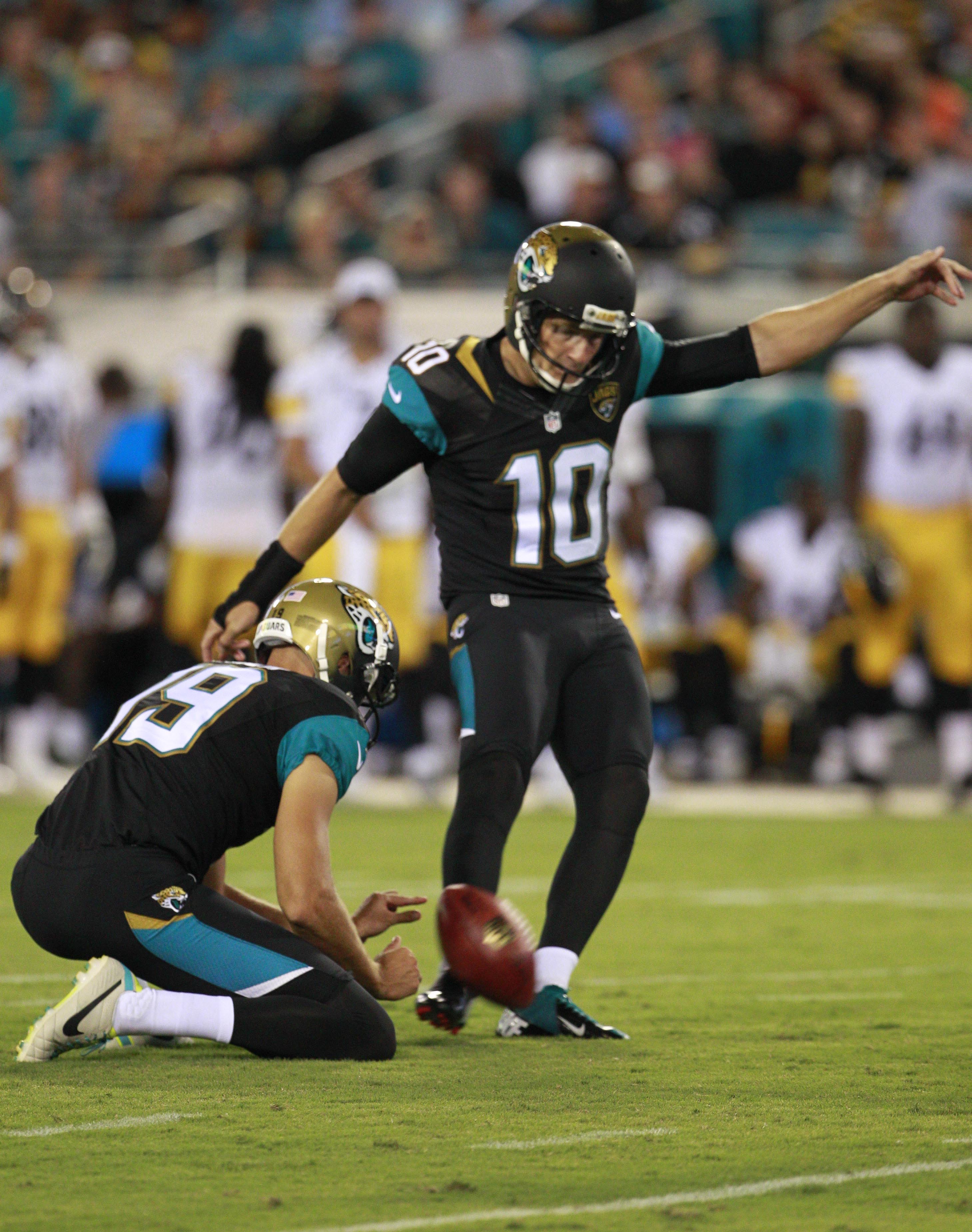 Jaguars trade kicker Josh Scobee to Steelers | firstcoastnews.com