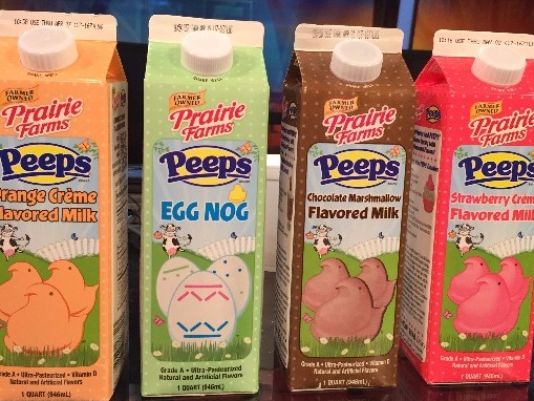 Prairie Farms debuts new Peeps milk flavors | firstcoastnews.com