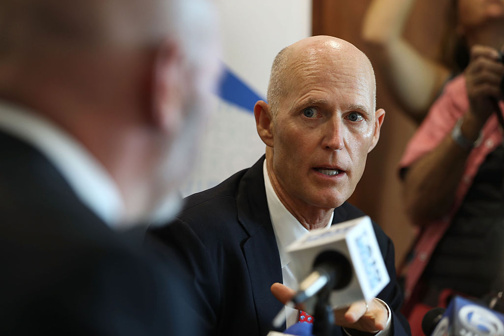Governor Scott gives tropical depression briefing in Jacksonville ...