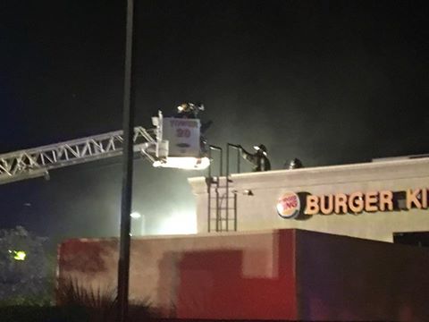 St. Johns Burger King singed in structure fire; No reported injuries ...