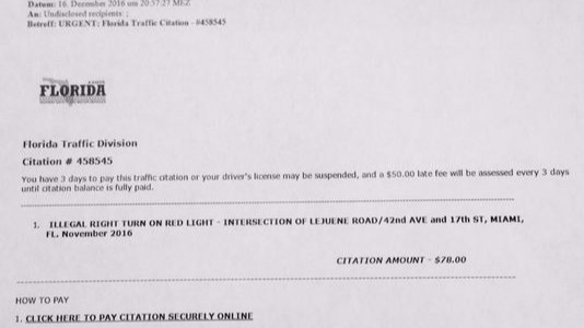 What to know about traffic citation scam hitting Florida ...