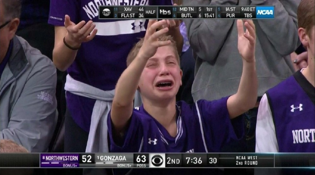 Crying Northwestern kid becomes instant meme on Twitter ...