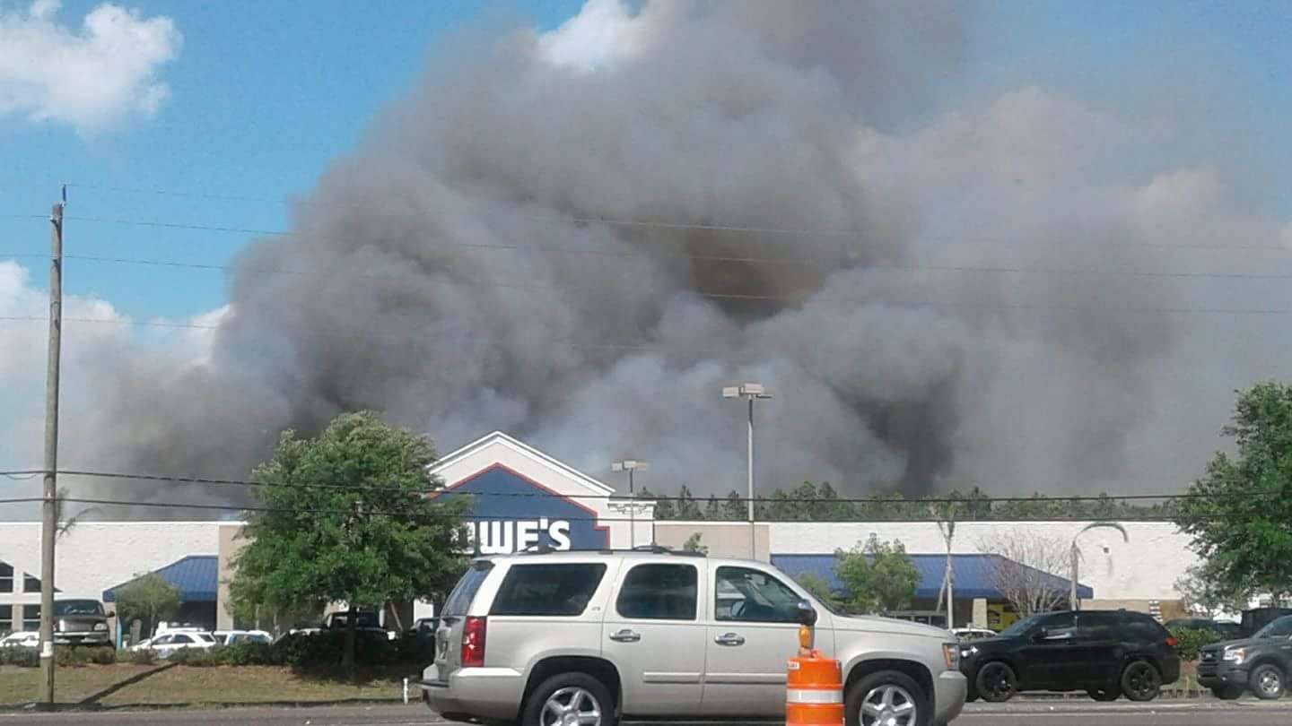 Photos: Oneil brush fire spreads, threatens homes | firstcoastnews.com