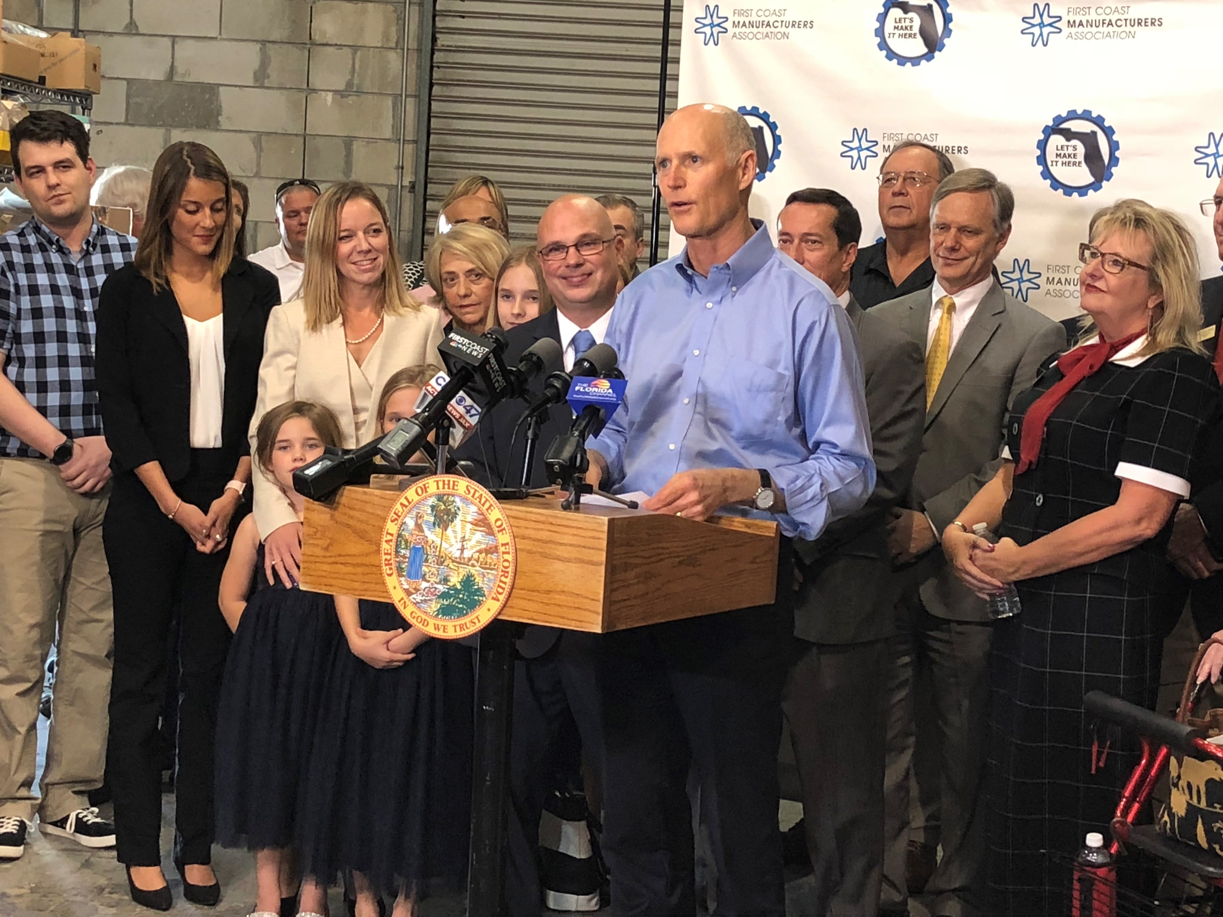 Gov. Scott asks for prayer for church shooting victims, stays mum on ...